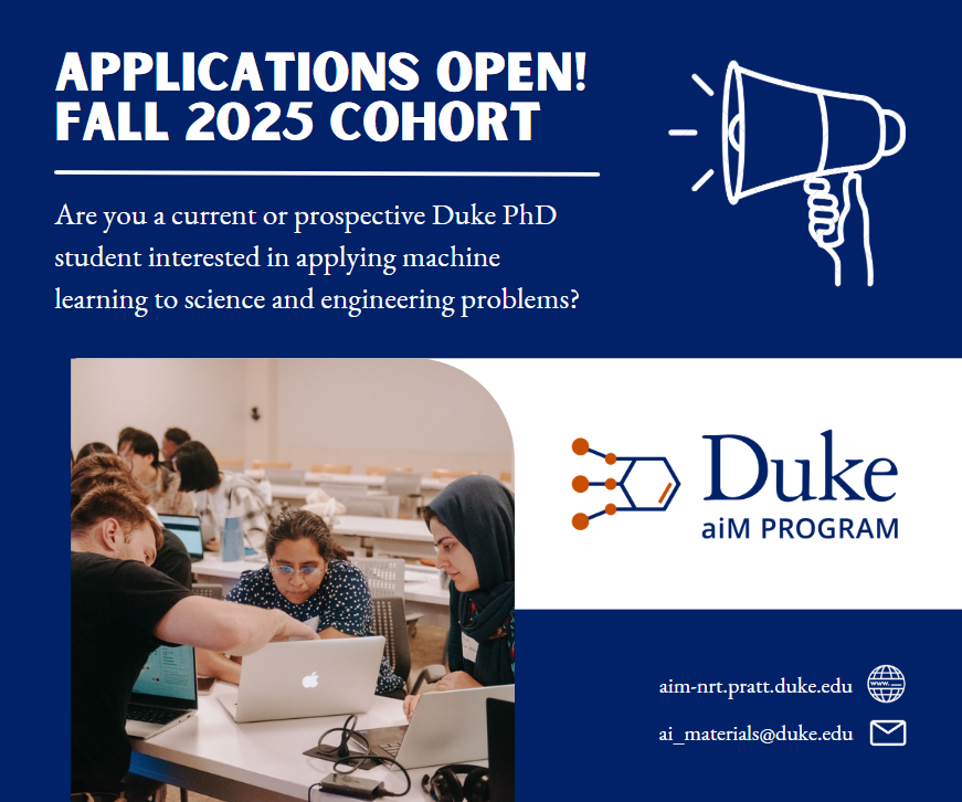 Call for Applications: aiM-NRT Fellowship Now Open for Fall 2025 | NRT-HDR: Harnessing AI for ...